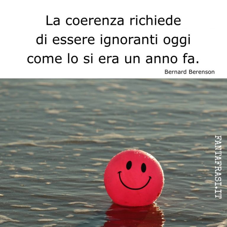 Frasi sulla Coerenza | FANTAFRASI.it